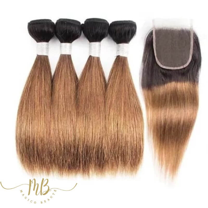 Tissage Cheveux Naturels 100 % Avec Closure – Magicobeauté.com
