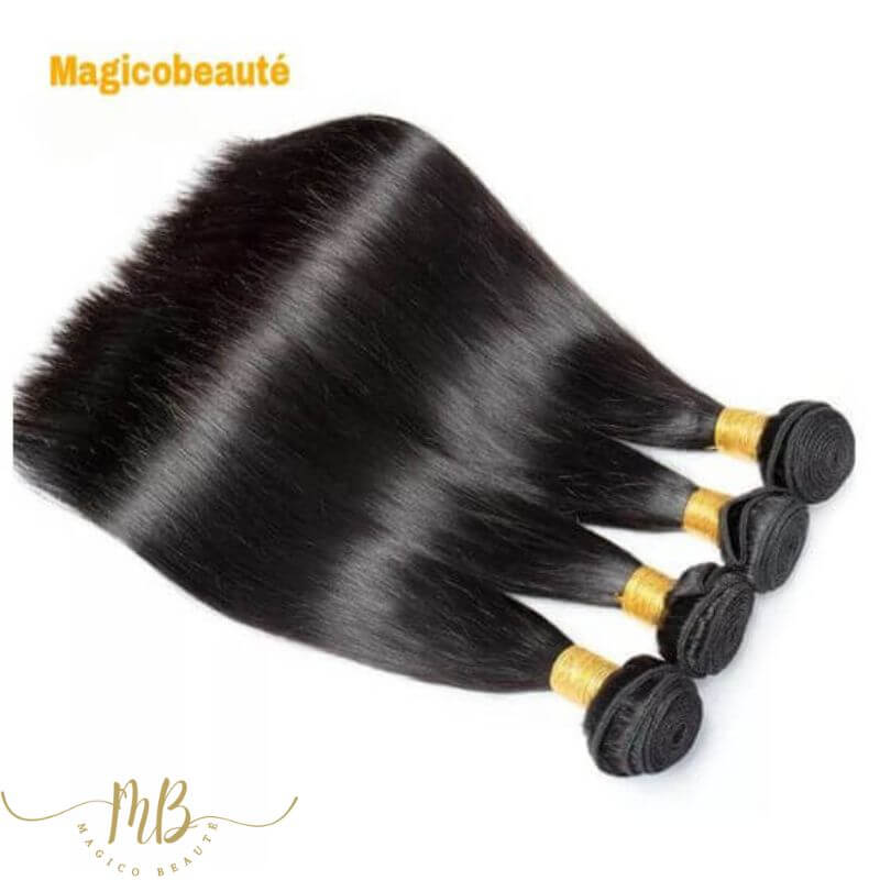 Tissage Cheveux Naturels Raides Extension Pour Femme – Magicobeauté.com